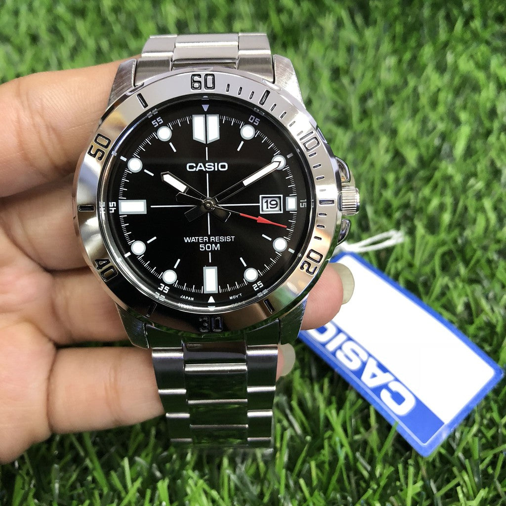 Casio Men s Black Dial Digital Stainless Steel Watch A158WA 1D Casio Men s Black Dial Digital Stainless Steel Watch A158WA 1D