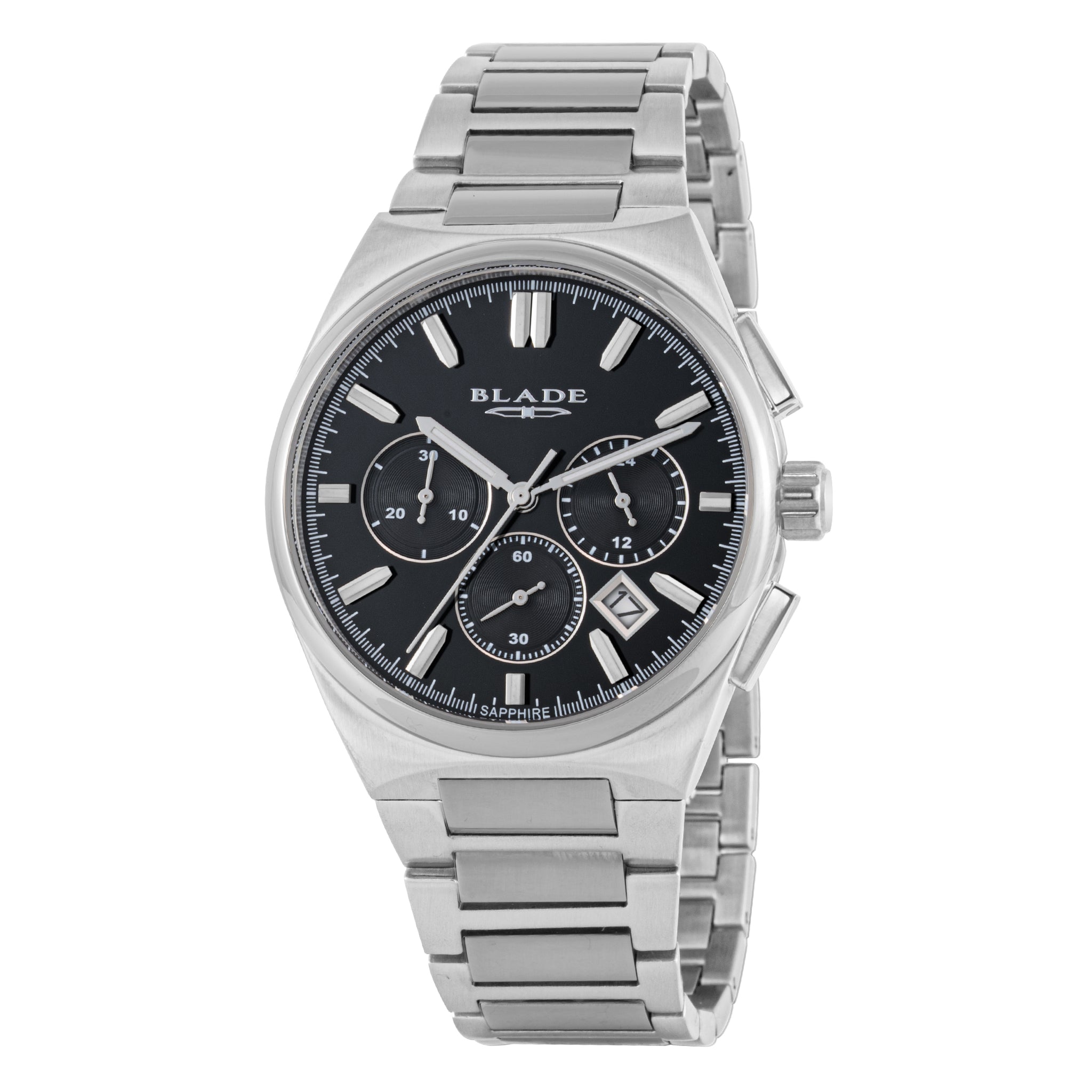 BLADE Merit Chronograph Black 3636G2SNS SS Chronograph Men's Watch