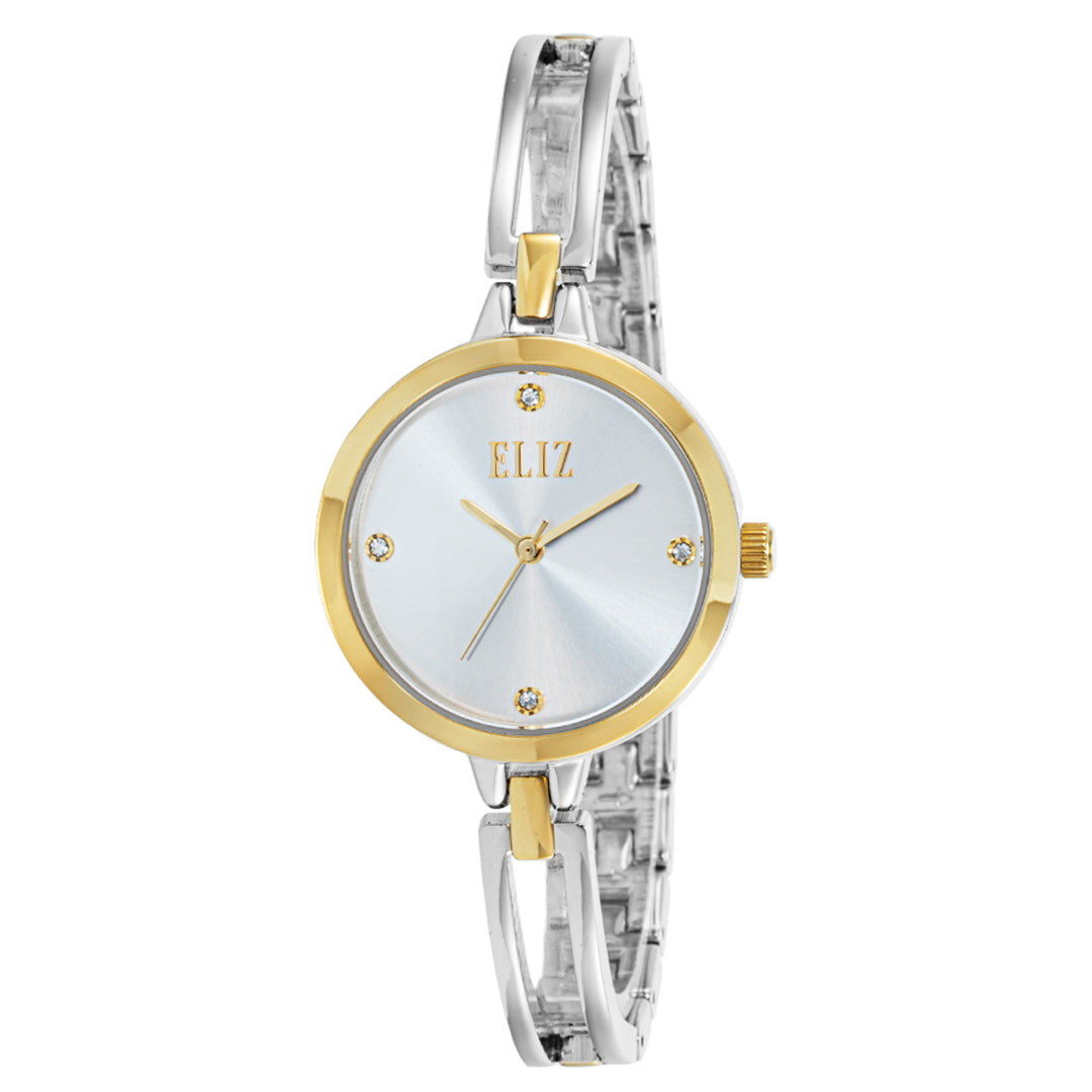 ELIZ ES8830L2TST Metal Case and Bracelet 3-Hands Women's Watch
